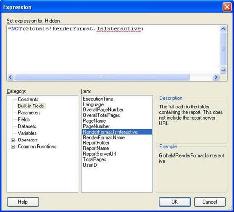 Conditional Report Rendering Based On Render Formats For Ssrs Reports