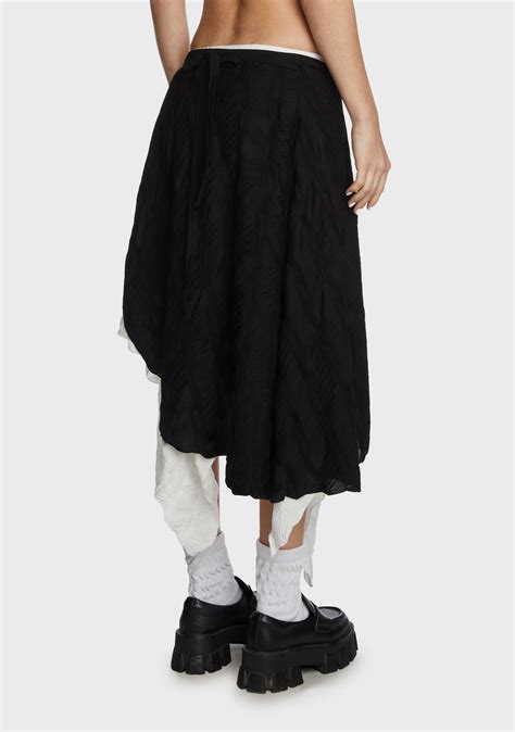 Double Layer Maxi Skirt Dolls Kill