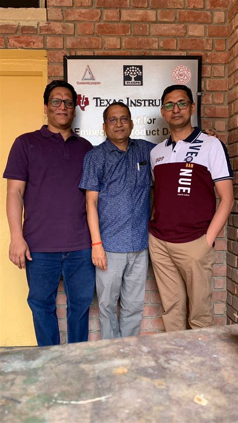 Dhananjay Gadre On Linkedin Today I Was Pleasantly Surprised By The Visit Of Two Of Our Alumni