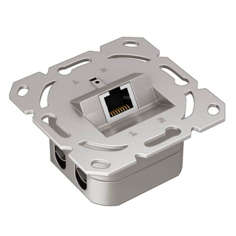 Lan Socket Cat 6a Data Socket Flush Mounted 1 X Rj45 Hb Digital 809