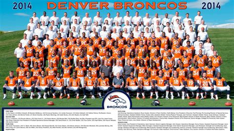 2017 Broncos Team Roster
