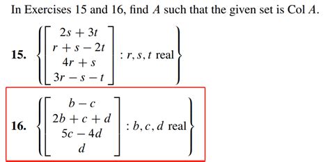 Solved In Exercises 15 And 16 Find A Such That The Given Chegg Com