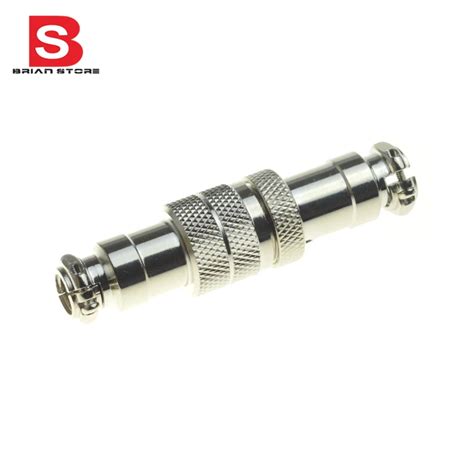 Mm Thread Pin Male Female Cable Connector Aviation Plug AC V A In Connectors From Home