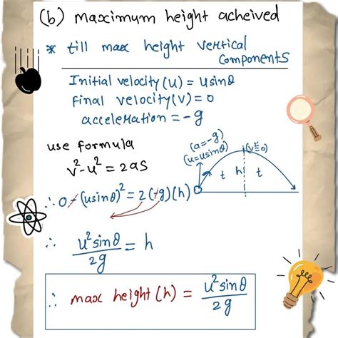 Projectile Motion R Edexcel