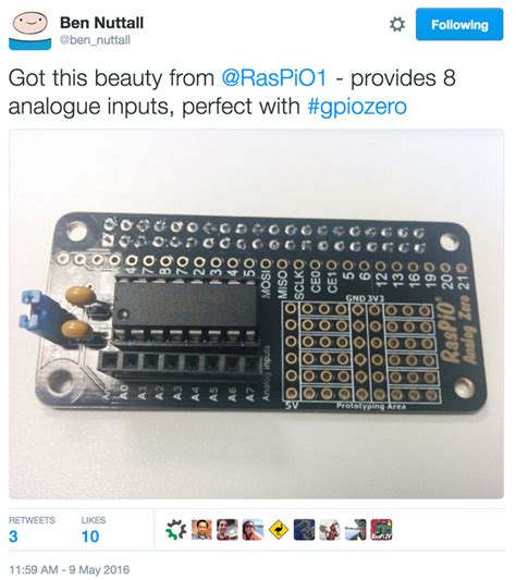 Raspio Analog Zero Read Sensors At Once On Raspberry Pi