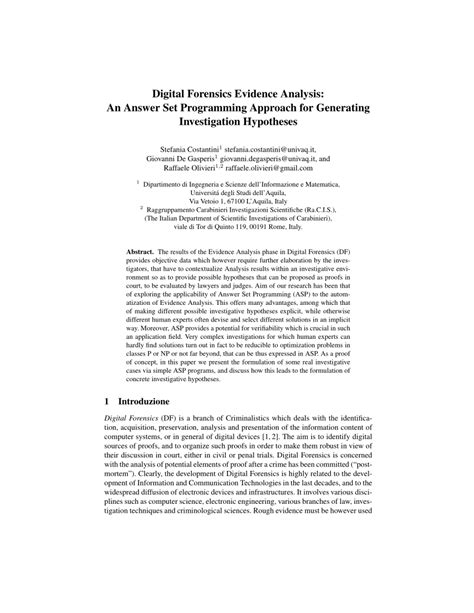 Pdf Digital Forensics And Investigations Meet Artificial Intelligence