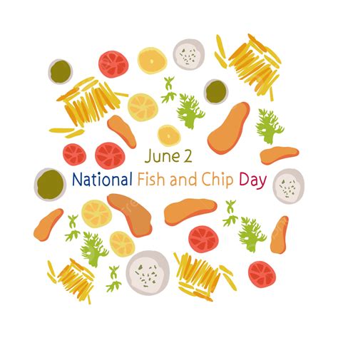 전국 피쉬 앤 칩스 데이 벡터 피시 칩 피쉬 앤 칩스 전국 피쉬 앤 칩스의 날 Png 일러스트 및 벡터 에 대한 무료