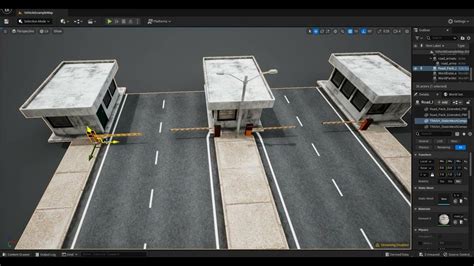 unreal engine modular road youtube