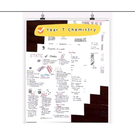 🌈[igcse notes] igcse year 7 science note chemistry soft copy
