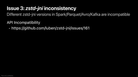 The Rise Of Zstandard Apache Sparkparquetorcavro Ppt
