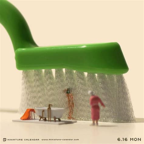 A Man Is Creating Miniature Art For Every Day Of The Year And Its Amazing ミニチュア ミニチュア 写真 面白いアート