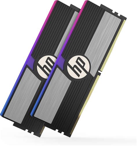 Brandclub HP V10 RGB 16GB 8GBx2 Gaming RAM 3200 MHz DDR4 CL14 1 35V Desktop Computer LED