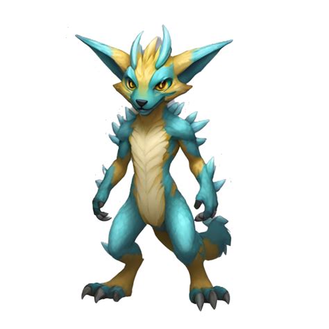 White Protogen Ai Emoji Generator
