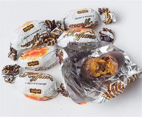 Купить конфеты «Курага с орехом» по низкой цене, конфеты «Курага с ...
