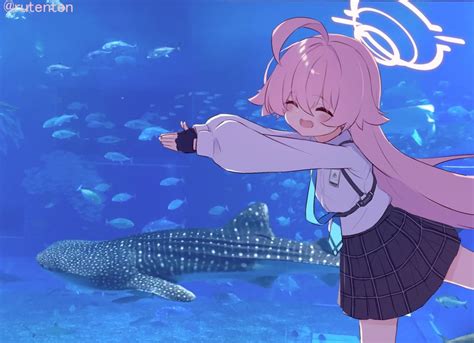 Hoshino Blue Archive Drawn By Ruten Onakasukusuku Danbooru