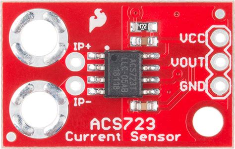 current sensor breakout acs723 sparkfun 13679