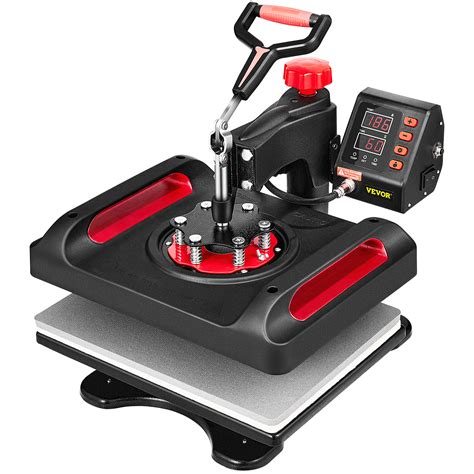 Vevor 11 In 1 Heat Press 12 X 15 Inch Multifunctional Clamshell Printer Digital Dual Tube