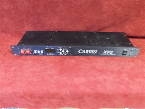 Carvin Xp2 Two Engine Stereo Multi Effects Processor Wow Reverb