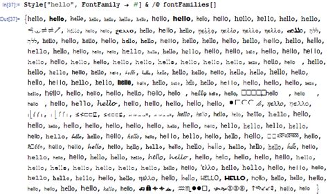 How To Programmatically Obtain Information About Font Selection In