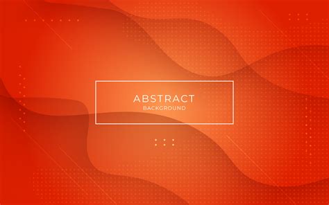 Minimal Abstract Orange Gradient Color 3d Look With Simple Shape Illustration Background Eps10