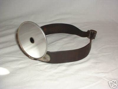 Vintage World War Ii Era Doctors Head Mirror Reflector 23077496