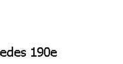 Maintenance Manual Mercedes 190e Imgur