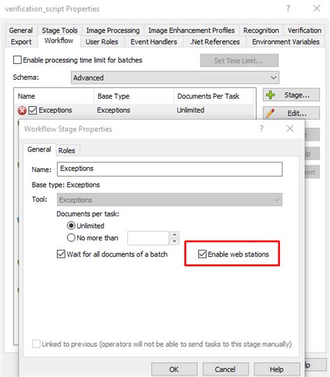Exceptions Tasks Are Not Shown On Web Verification Help Center