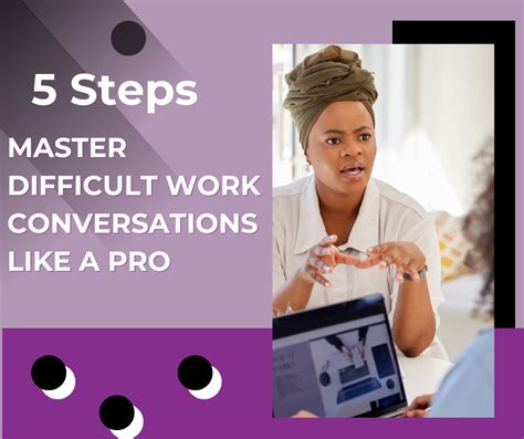 5 Steps to Master Difficult Work Conversations Like a Pro | by Dr. Twanna Carter | Nov, 2024 ...