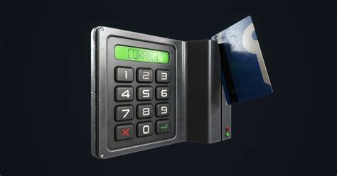 Key Lock With Card 3d Electronics Unity Asset Store