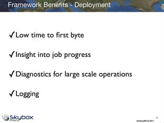 Hadoop World 2011 Indexing The Earth Large Scale Satellite Image Processing Using Hadoop