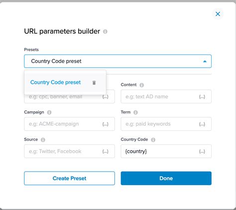 How to configure URL parameters – Rebrandly
