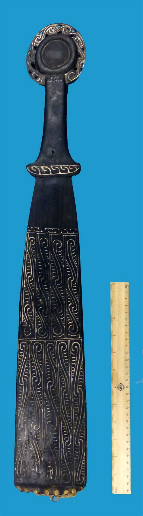 Cw01 Superb Trobriand Islands Massim Sword Club C1920