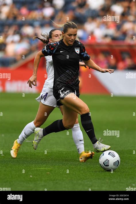 August 08 2021 Kealia Watt 2 Of Chicago Red Stars Handling A Pass