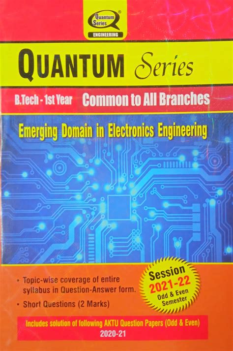 Emerging Domain In Electronics Engineering Quantum Btech Aktu 1st Sem