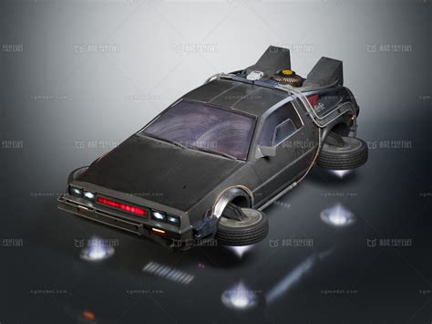 悬浮车 未来飞行汽车模型 科幻车模型库 3ds Maxmax模型下载 Cg模型网