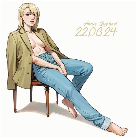 Annie Leonhart Shingeki No Kyojin Drawn By Adelheid Moschiola