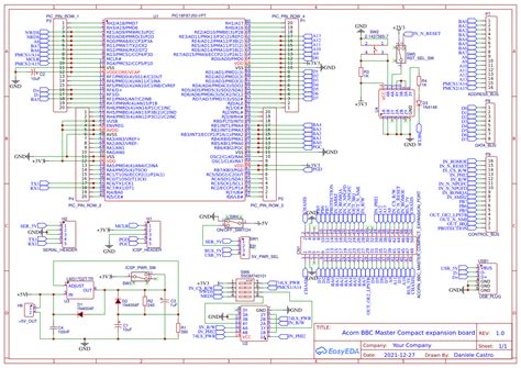 Acorn Bbc Master Compact Expansion Board Oshwlab