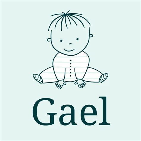 Nombre De Niño Gael Significado Origen And Popularidad