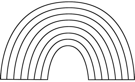Раскраски Для Детей Радуга 69 фото