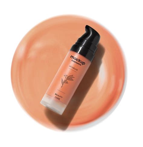 Premium Psd Comsetic Foundation Mockup