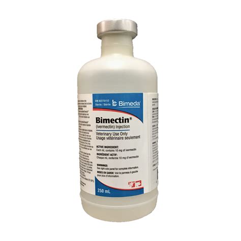 Bimectin Ivermectin Injection 250 Ml Lone Star Tack