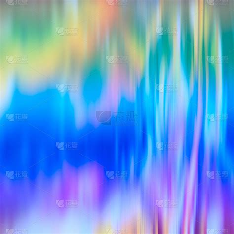 抽象模糊的背景。模糊的效果，明亮的色彩。彩虹渐变