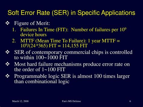 Ppt Soft Error Rate Determination For Nanometer Cmos Vlsi Circuits