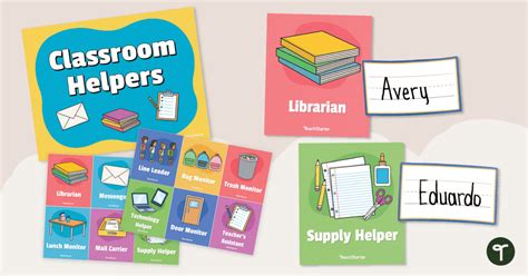 Classroom Helper Clipart Line Leader