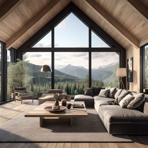 Modern Wooden House Interior Design For Timeless Elegance