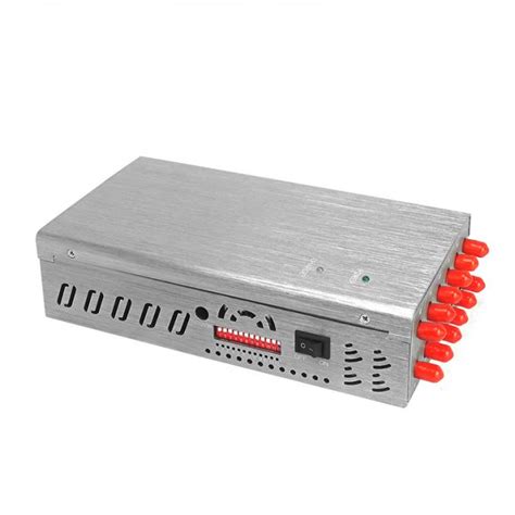 Custom Rf Signal Blocker 2 3 4 5g Wifi Gps Vhf Uhf Mobile Cell Phone Signal Jammer
