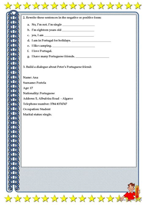 Filling In A Form English Esl Worksheets Pdf And Doc
