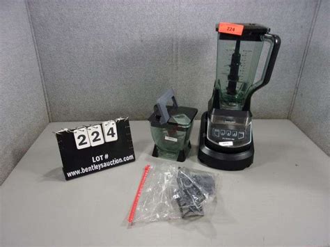 Ninja Pro System Blender Food Processor W Processing Bowl Oz Pitcher Whisk