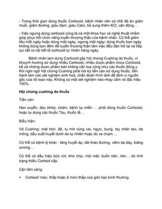 Corticoid thần dược hay ác quỷ PDF