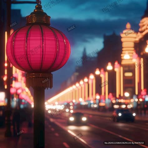 Ai创作图街道美化装饰灯笼 城市与灯笼 街道挂灯笼 城市大红灯笼 大街灯笼 红灯笼夜景 街道悬挂灯笼 红灯笼街景 唐人街彩灯 中国节路灯 路灯红灯笼 古典路灯夜景 道路两侧灯笼 大街上的灯笼